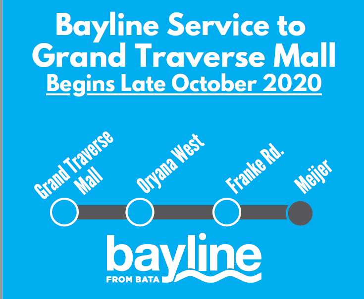 Bayline Bus Route | BATA | Traverse City Bus Transportation