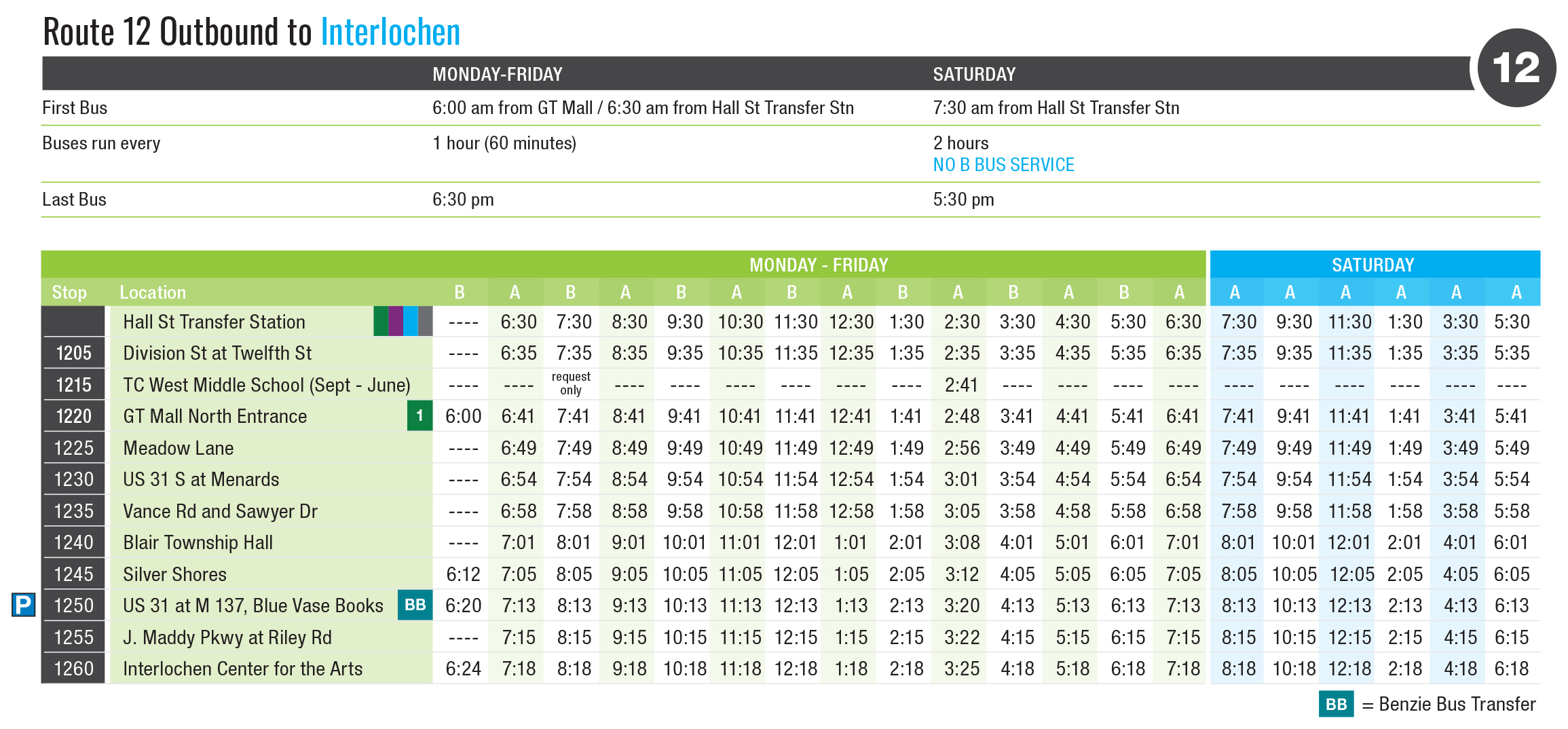 Village Loops | BATA | Traverse & Leelanau Bus Transport