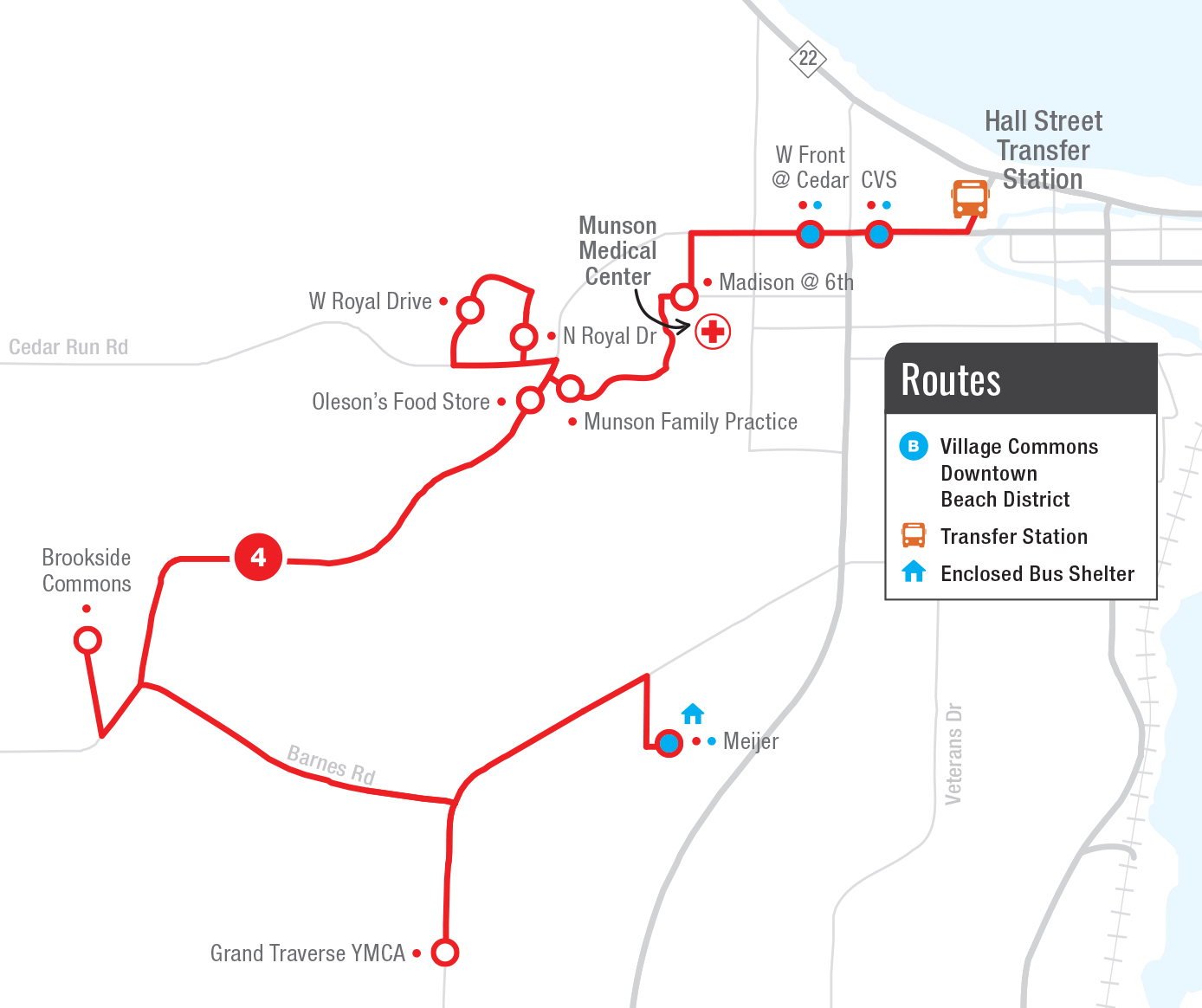City Loops Bus Routes | BATA | Traverse City Transportation