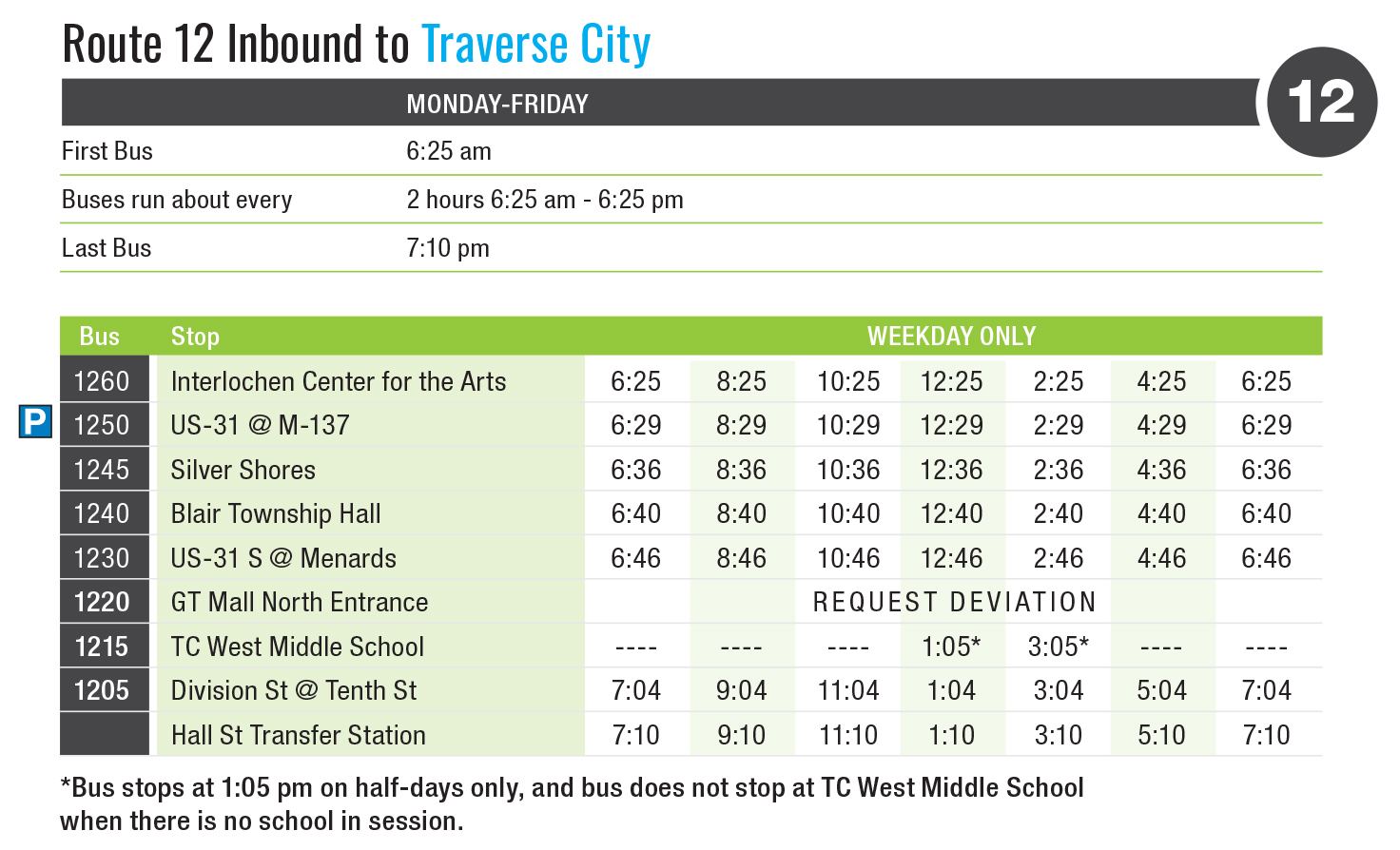 Village Loops | BATA | Traverse & Leelanau Bus Transport